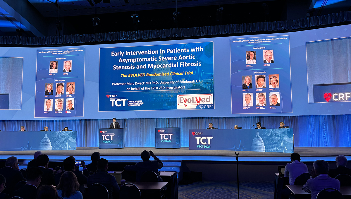 EVOLVED: Early AVR Fails to Help Asymptomatic AS Patients With Fibrosis | tctmd.com